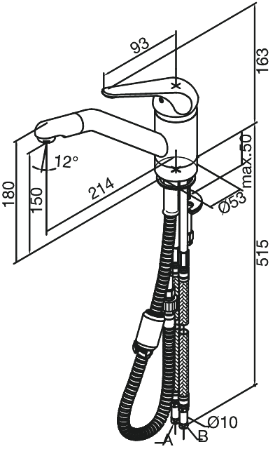 Apollo Plus Chrom Spültischarmatur [https://damixa.de]
